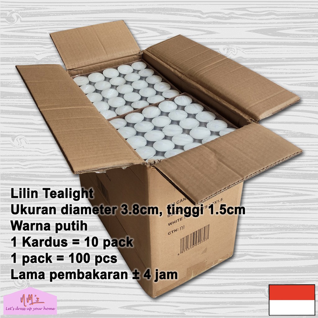 Jual Lilin hias bulat putih kecil tanpa aroma dekorasi rumah mini ...