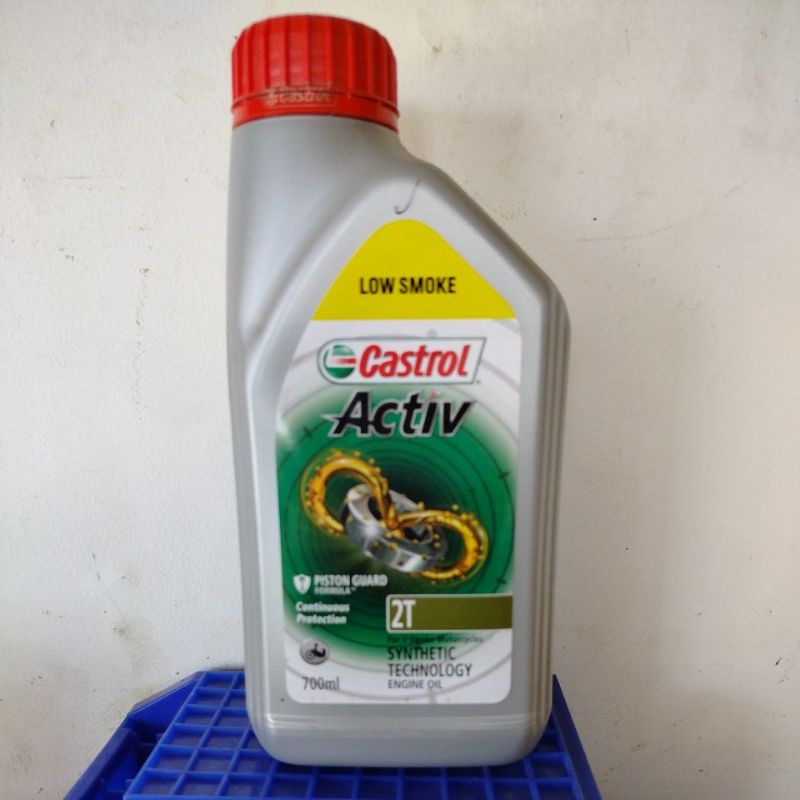 Jual Castrol ACTIVE 2T LOW SMOKE 700ml | Shopee Indonesia