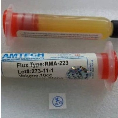 Jual Flux Fluk Pasta Amtek 10CC AMTECH RMA223 ROSIN SANGKA SUNTIK TIMAH SOLDAIR CAIR FLUG 10CC ...