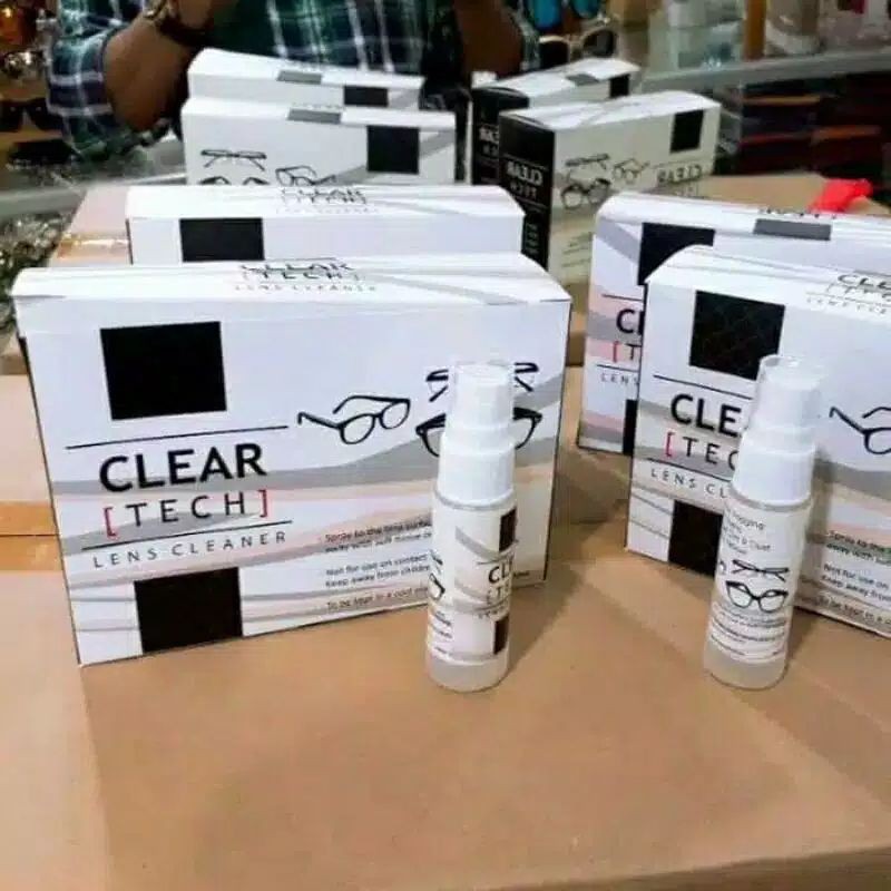 Jual 1Box isi 12 botol @30 ml Lens Cleaner Kacamata Spray Pembersih ...