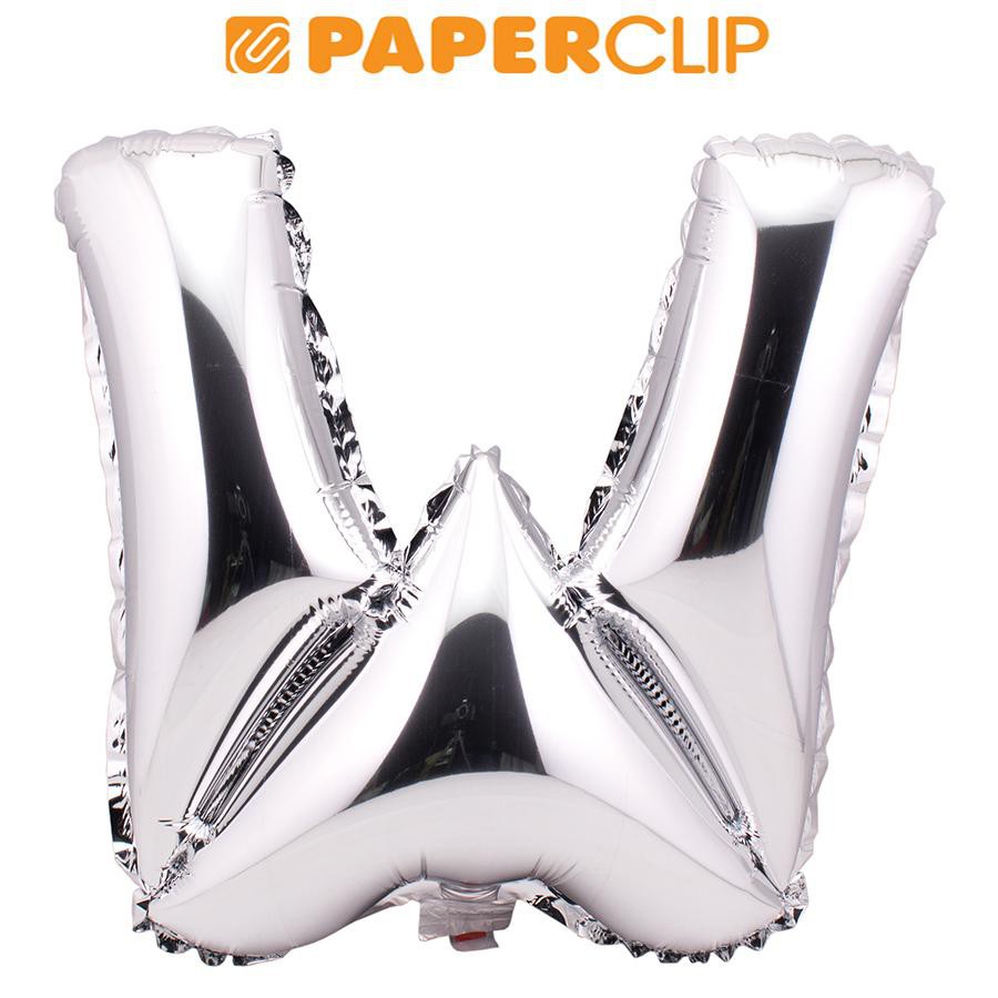 Jual BALON HURUF W SILVER | Shopee Indonesia