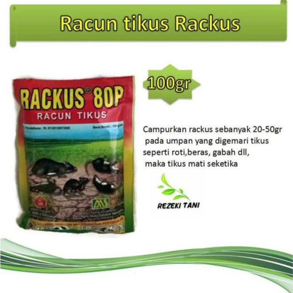 Jual ASEMKAJKT-RACUN TIKUS RACKUS 80p 10x1gr | Shopee Indonesia