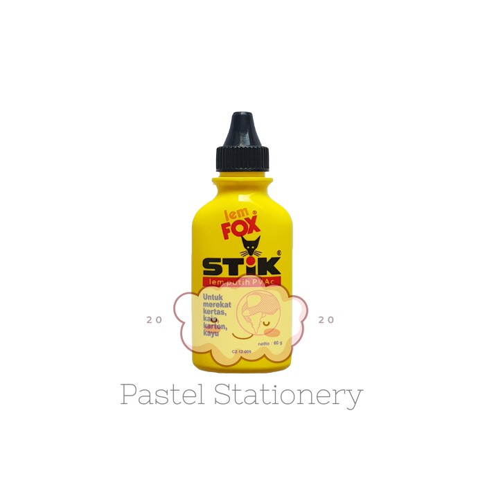 Jual Glue Stick Fox PVAc 60gr - Lem Stik Multipurpose Serbaguna 60 gr ...