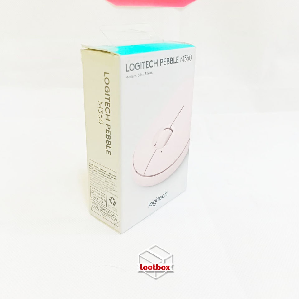 Jual Logitech M350 Pebble Bluetooth Silent Wireless Mouse Pink [SECOND ...