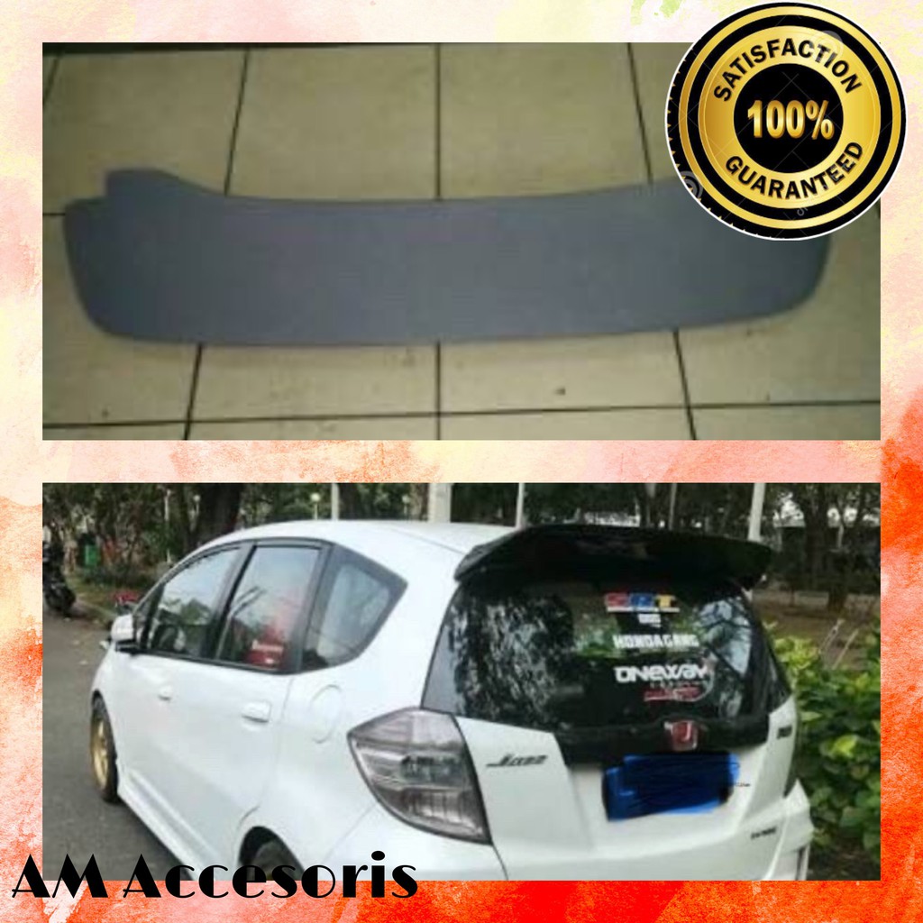 Jual Spoiler Spoon Custom Honda Jazz GE8 RS dan S | Shopee Indonesia