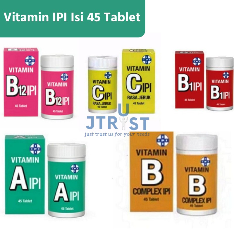 Jual IPI Vitamin Isi 45 Tablet | Shopee Indonesia