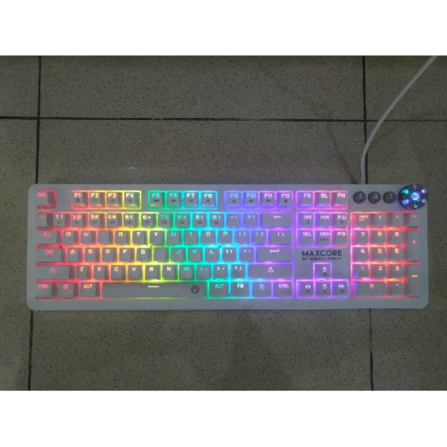 Jual Fantech MAXCORE MK852 Keyboard Mechanical Space Edition - Brown ...