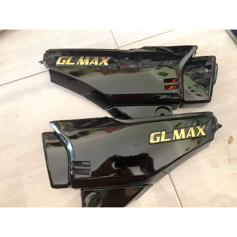 Jual COVER BOX AKI TUTUP AKI HONDA GL PRO GL MAX HITAM METALIK BAHAN ...
