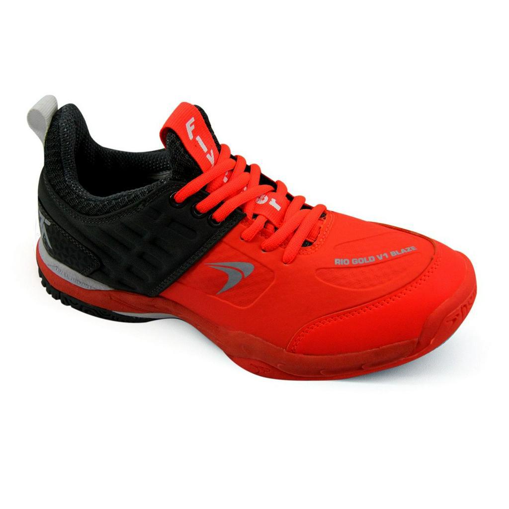 Jual FLYPOWER Rio Gold V1 Blaze Sepatu Badminton Shoes - Original ...
