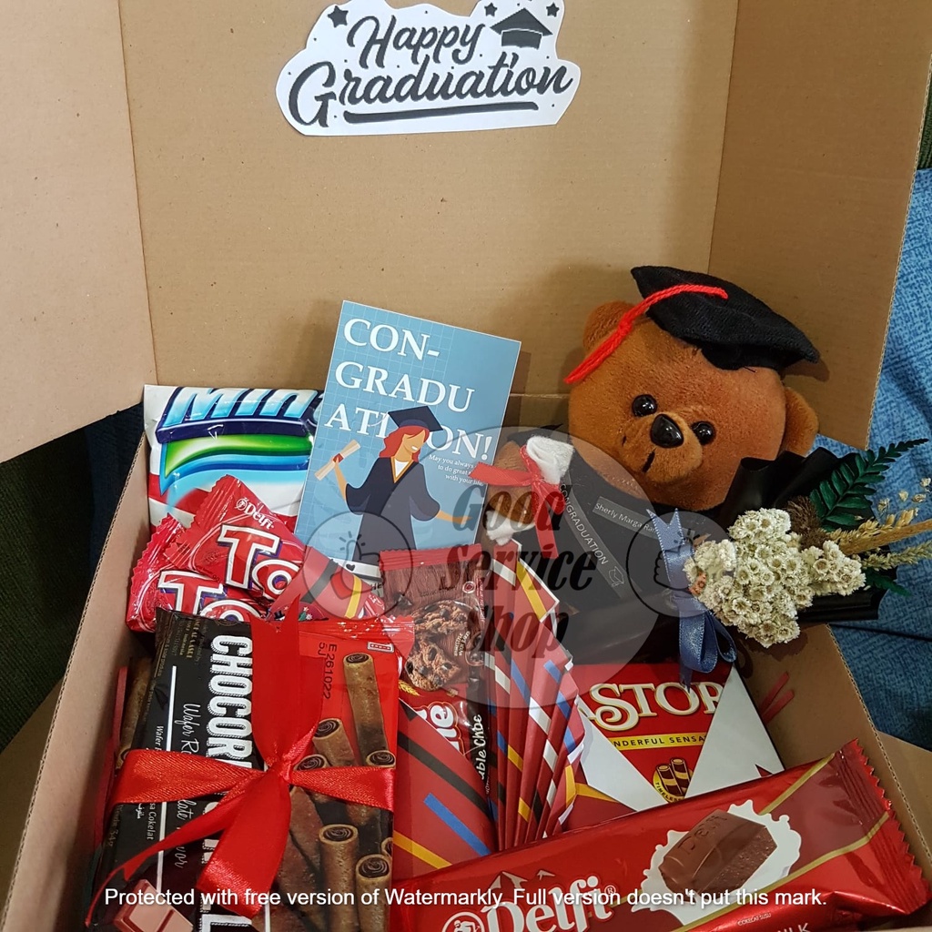 Jual Paket Gift Box Graduation Wisuda Hampers Perayaan Kelulusan Wisuda ...