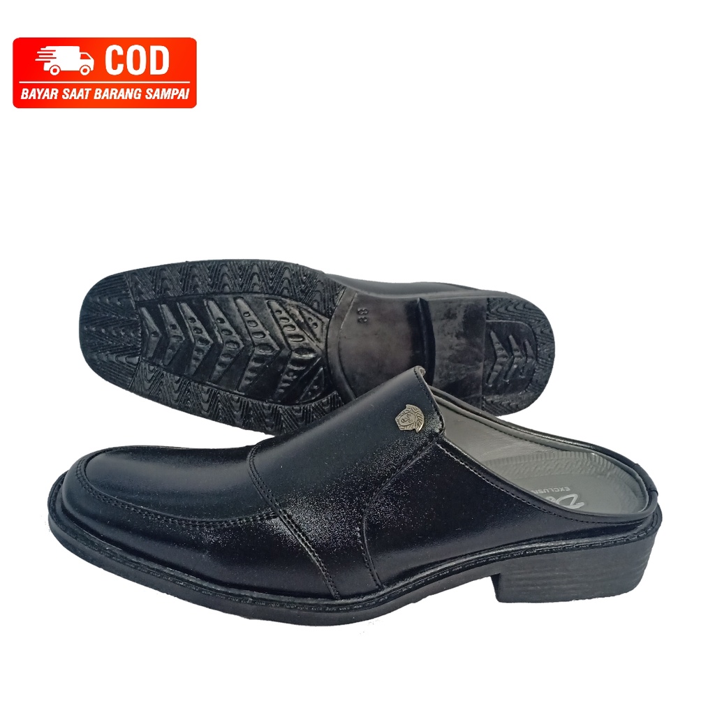 Jual Sepatu Sandal Pantofel anak laki laki Pantofel Hitam anak laki ...