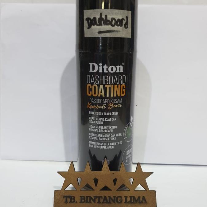Jual Cat Semprot Diton 9800 Dashboard Coating (Original Black) Termurah ...