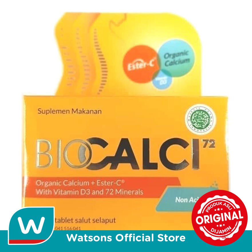Jual BioCalci-72 30 Tablet | Shopee Indonesia