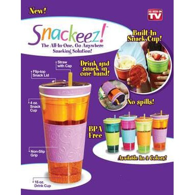 Jual SNAKEEZ (Tempat yang dapat menyimpan Makanan dan Minuman) | Shopee ...