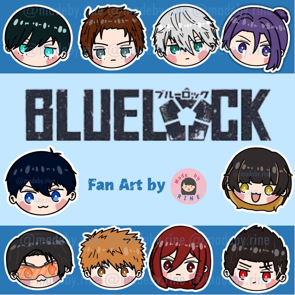 Jual BLUE LOCK STICKER | Shopee Indonesia