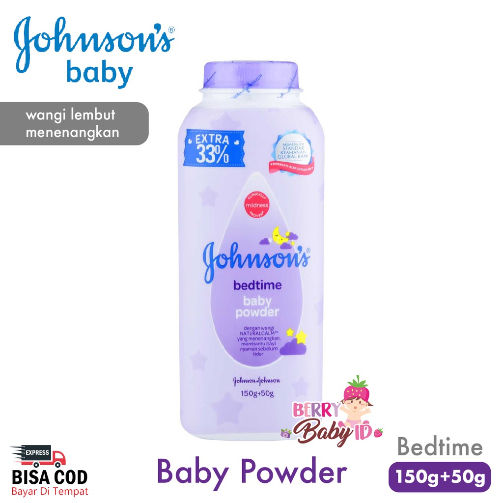 Jual Johnson's Baby Powder Bedtime Bedak Tabur Bayi Anak Johnsons Berry ...
