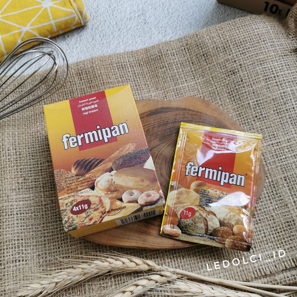 Jual FERMIPAN RAGI INSTAN DUS SACHET 4 x 11 GR | Shopee Indonesia