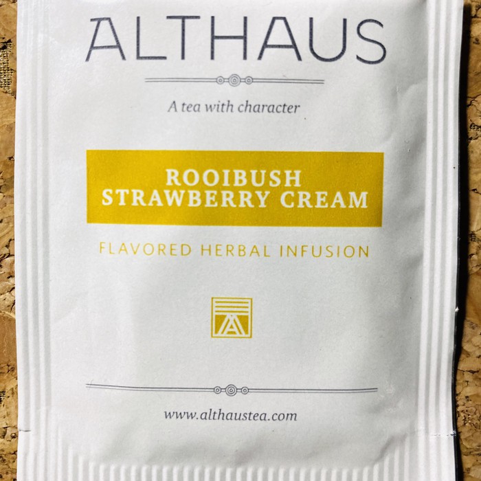 Jual ALTHAUS TEA STRAWBERRY CREAM FLAVORED HERBAL INFUSION TEA | Shopee ...