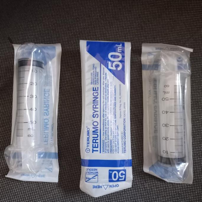 Jual Suntikan 50Ml Spluit 50Cc Terumo, Disposabel 50Ml, Syringe 50 Cc ...