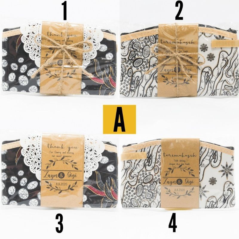 Jual SOUVENIR PERNIKAHAN POUCH BATIK 16 X 10 CM SOUVENIR DOMPET BATIK KHAS JOGJA | Shopee Indonesia