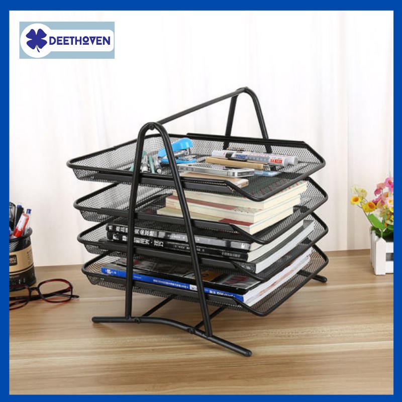 Jual Rak Dokumen Susun 4 Tingkat - Paper Tray - Letter Tray 4 Tier ...