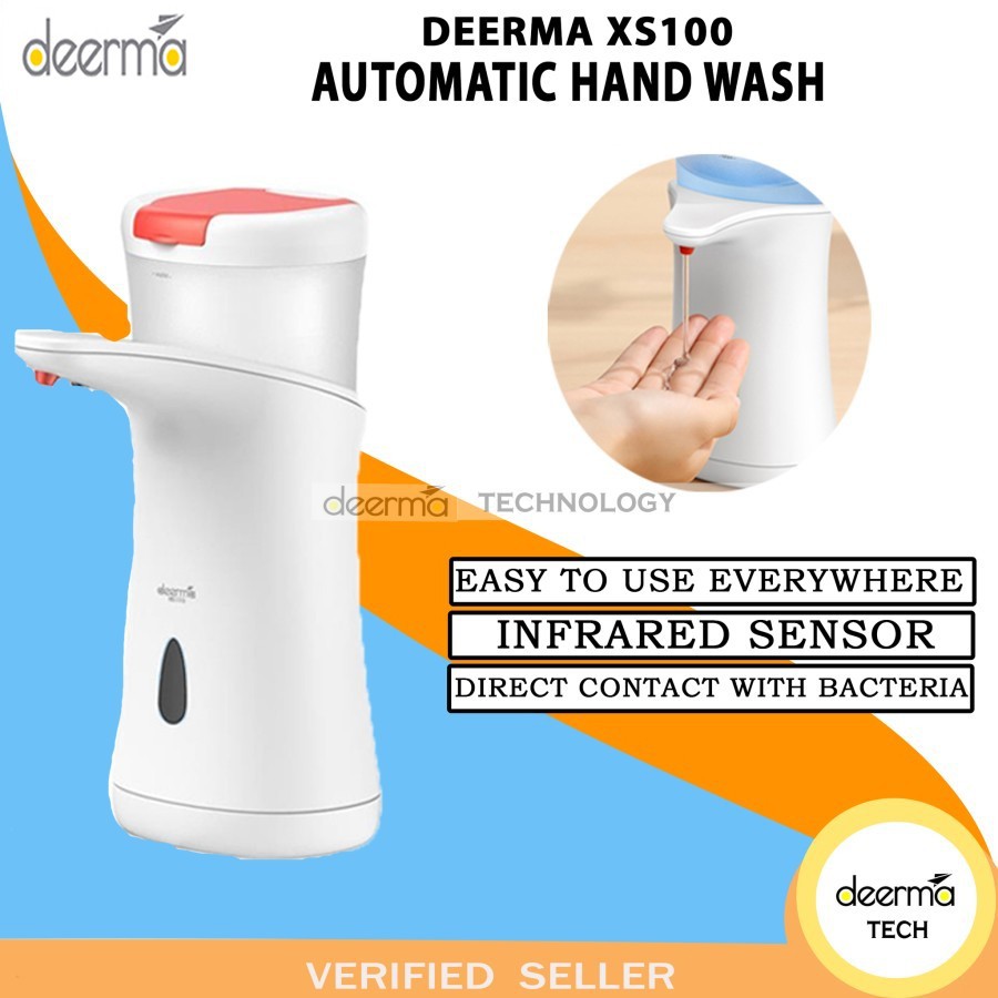 Jual DEERMA XS100 AUTOMATIC HAND WASH INFRARED SENSOR SABUN CUCI ...