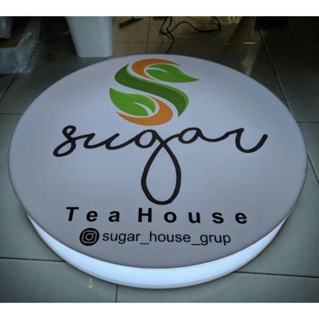 Jual CUSTOM LAMPU NEON BOX ACRYLIC 1 SISI UKURAN 60 CM | BOX LAMPU ...