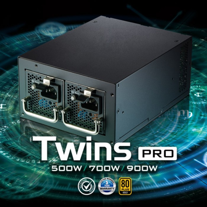 Jual POWER SUPPLY PSU FSP TWINS PRO 500W 80+ GOLD NON MODULAR | Shopee ...