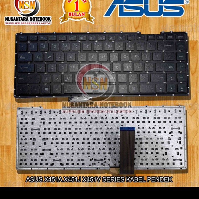 Jual keyboard asus x450 x451 x453 soket pendek series | Shopee Indonesia