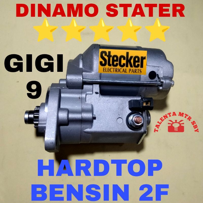 Jual BERGARANSI DINAMO STARTER SMALL BODY TOYOTA HARDTOP BENSIN 2F ...