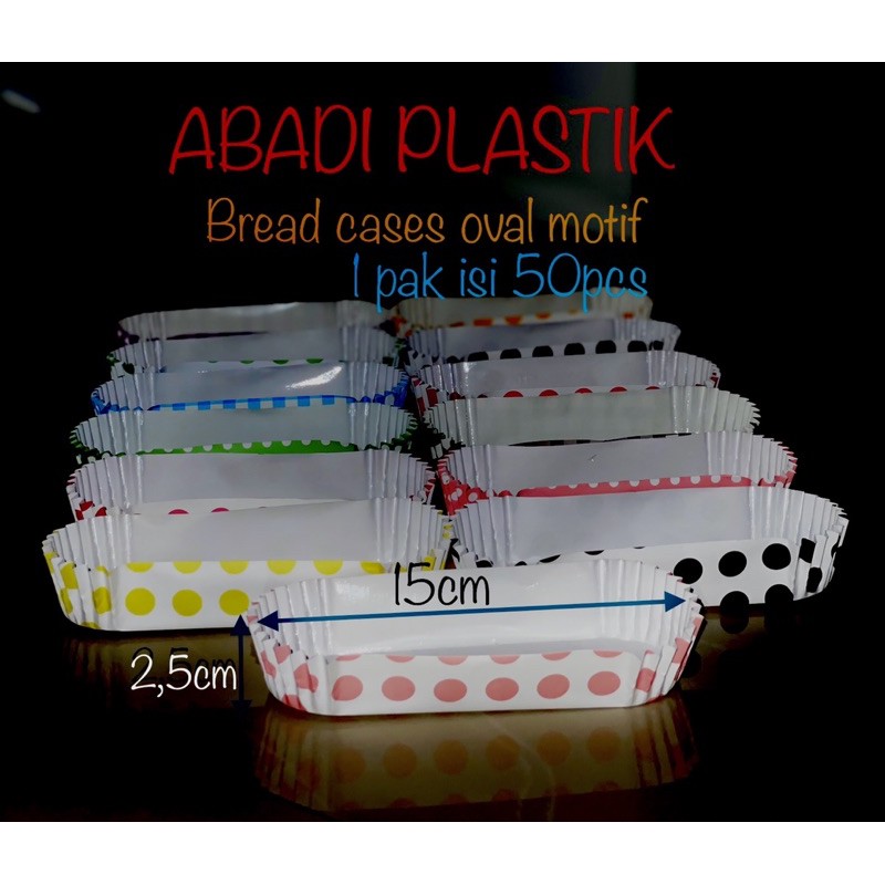 Jual CASES ROTI WINDMILL/CUP ROTI OVAL/KERTAS ROTI ISI 50PCS | Shopee ...