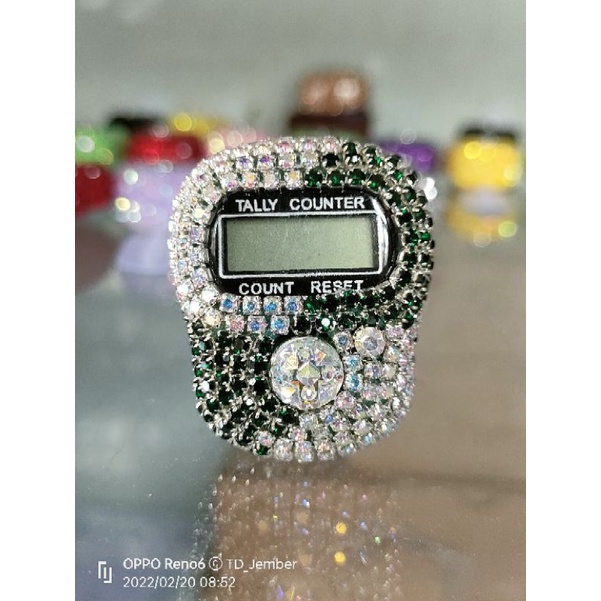 Jual [GJBR] TASBIH DIGITAL SWAROVSKI PREMIUM NON LED (2warna) | Shopee ...