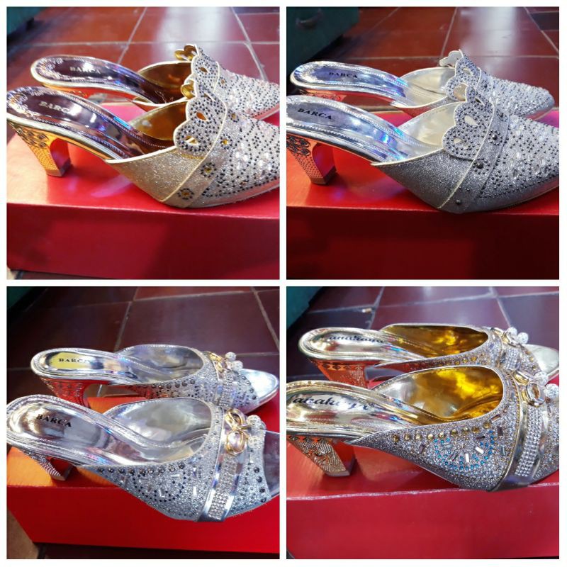 Jual sandal kebaya pesta 5cm | Shopee Indonesia