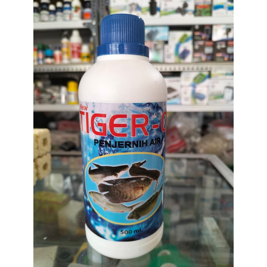 Jual TIGER O2 Penjernih Air 500ml 500 ml | Shopee Indonesia