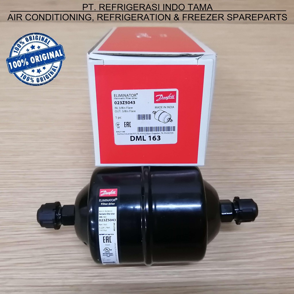 Jual FILTER DRIER DANFOSS DML 163 - 3/8" 023Z5043 | Shopee Indonesia
