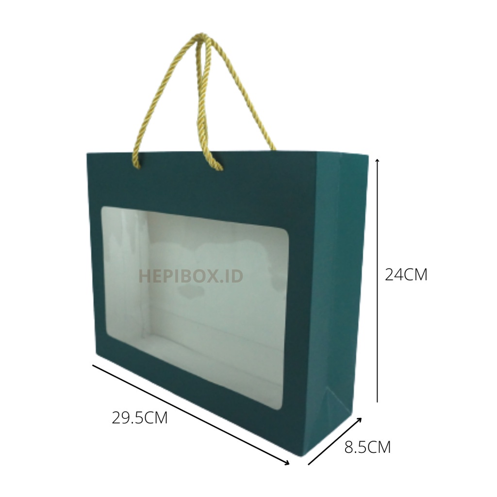 Jual Tas Mika Tali / Tas Souvenir / Tas Hampers Lebaran / Box Packaging ...