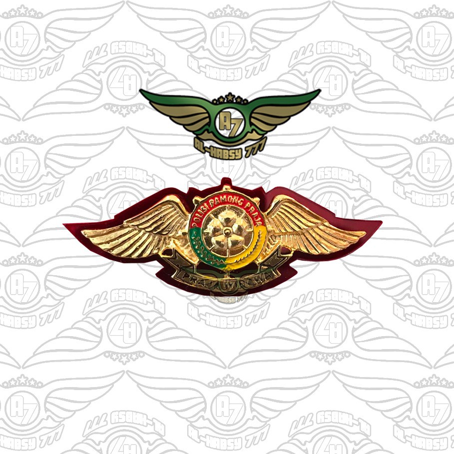 Jual YS - WING SATPOL PP LOGO WARNA EXCLUSIVE | Shopee Indonesia