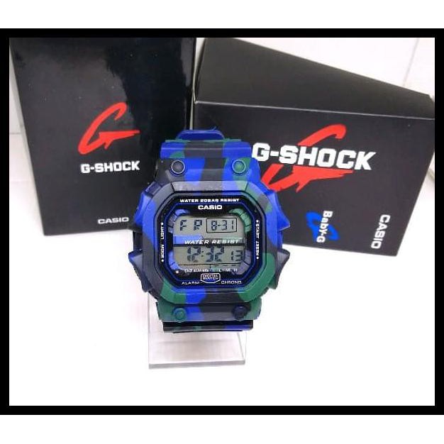 Jual Jam Tangan Pria G-Shock Gx 56 Kotak Loreng Digital Time Water ...