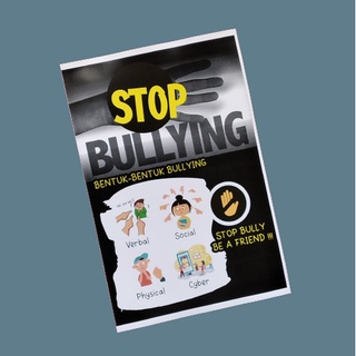 Jual POSTER STOP BULLYING | POSTER AKIBAT BULLYING | POSTER DAMPAK ...