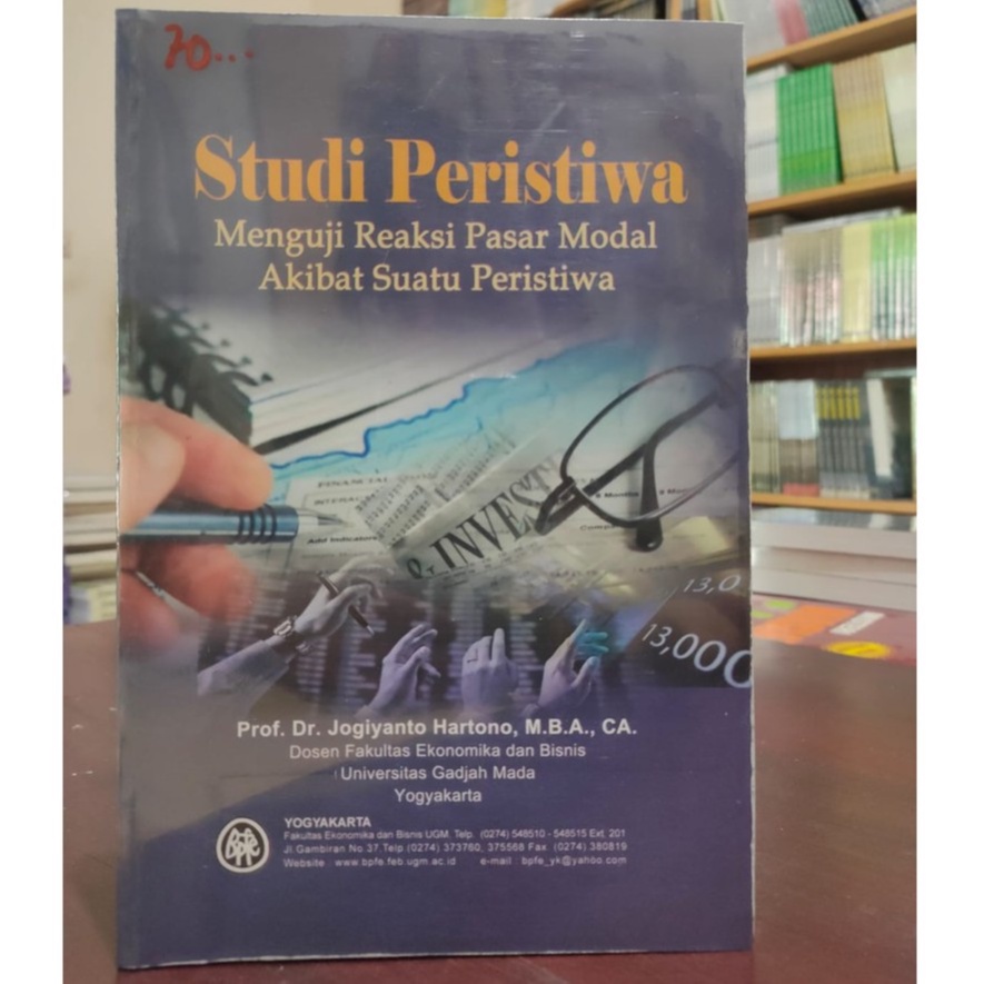 Jual Studi Peristiwa Menguji Reaksi Pasar Modal Akibat Suatu Peristiwa ...