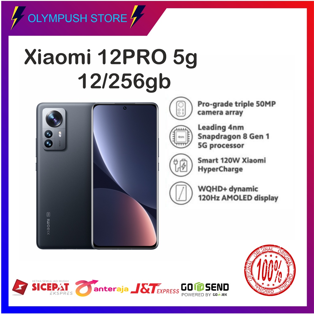 Jual Xiaomi 12 PRO 5G 12/256gb | Shopee Indonesia