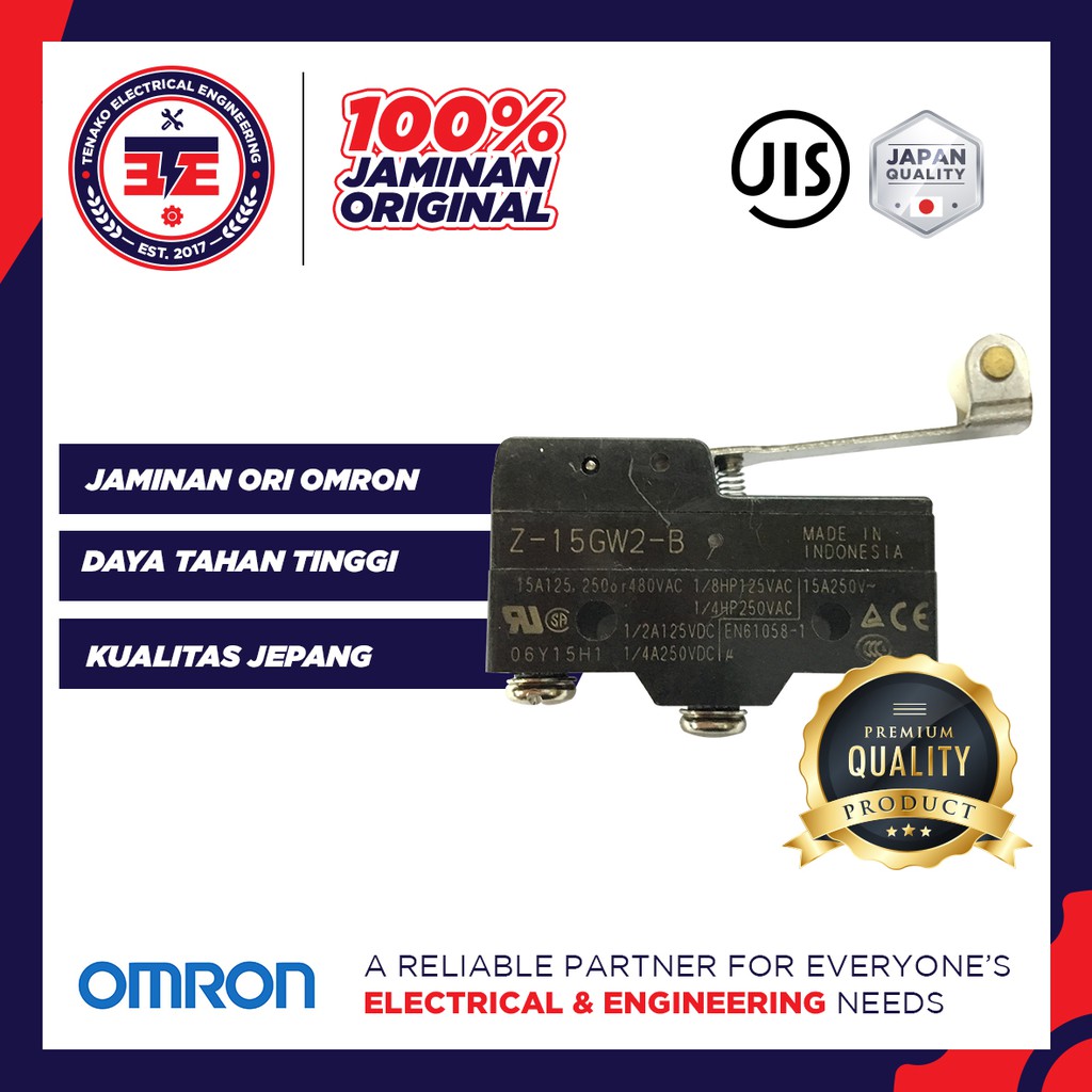 Jual OMRON Limit Switch Z-15GW2-B | Shopee Indonesia