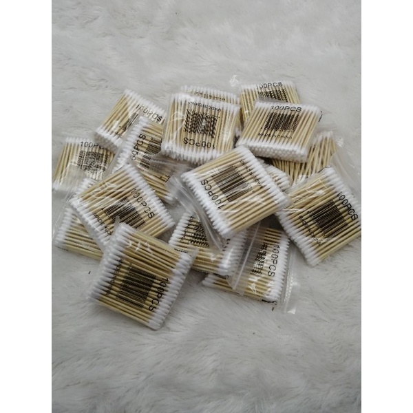Jual Catton bud Korek Telinga Pembersih Telinga 100pcs | Shopee Indonesia