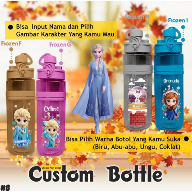 Jual BOTOL MINUM DENGAN NAMA DAN GAMBAR | Shopee Indonesia