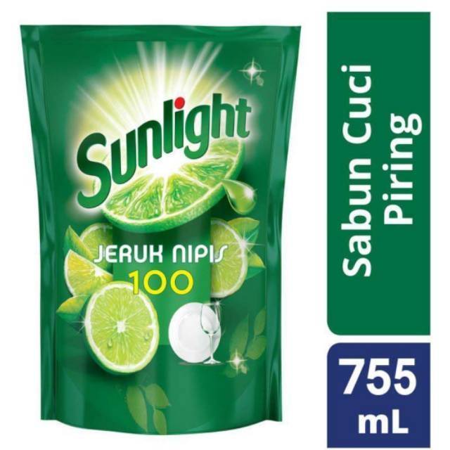 Jual Sunlight sabun cuci piring 755ml kemasan refill | Shopee Indonesia