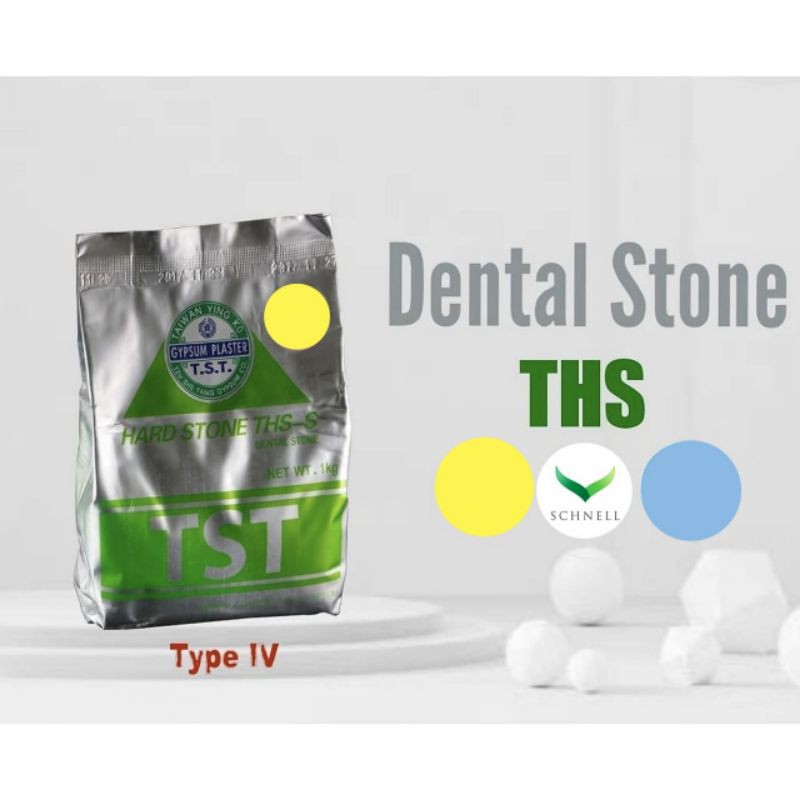 Jual Gipsum /Gips tipe 4/Dental Stone/Gypsum /Gyps Hard Stone THS-S ...