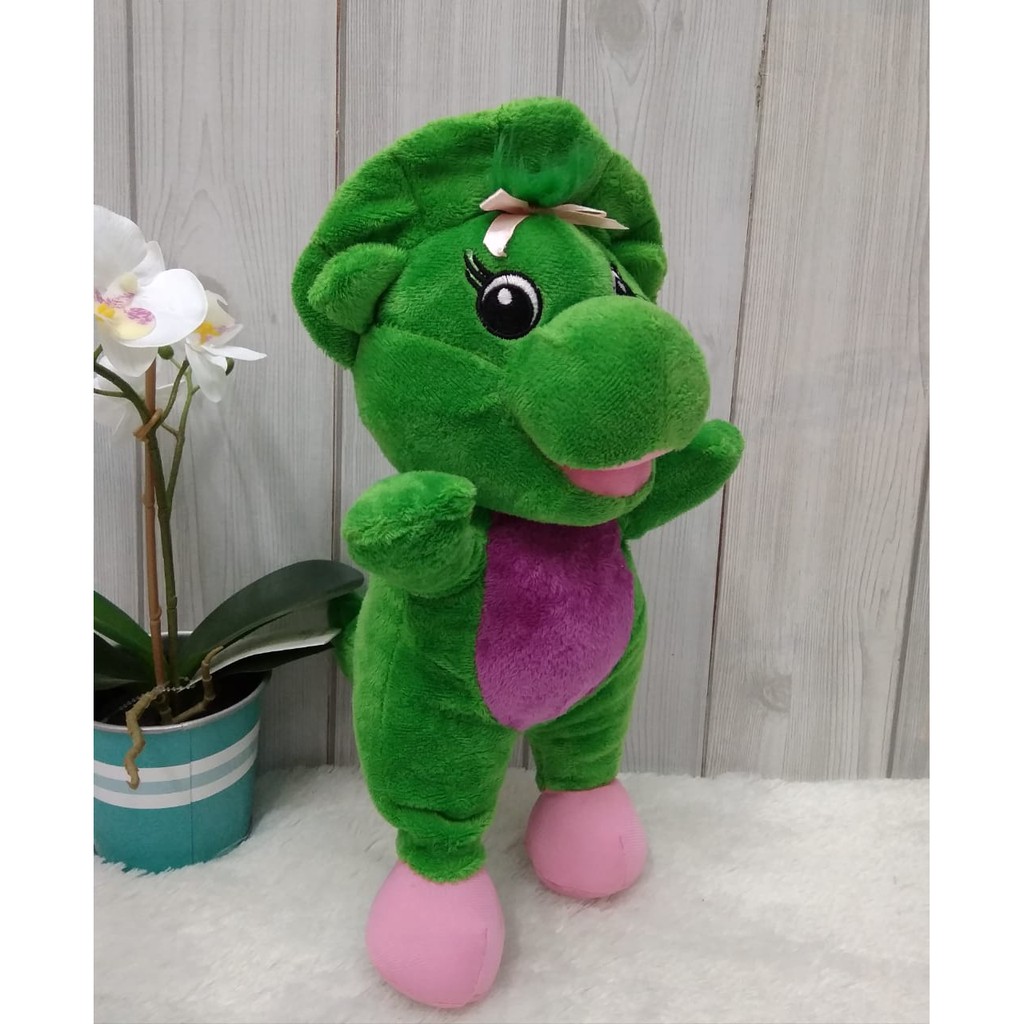 Jual Boneka Barney Bernyanyi 30cm/M/Boneka Bj/boneka Baby Bob/boneka ...