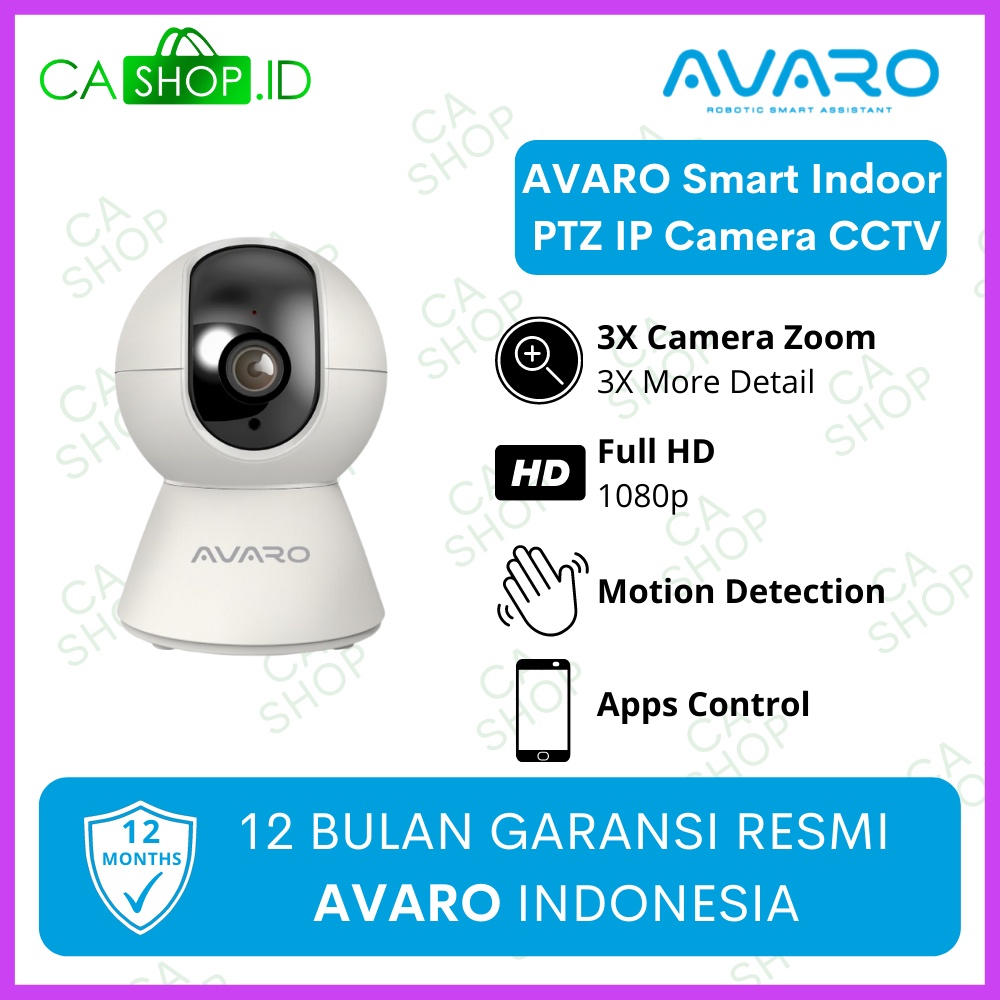 Jual Avaro Smart CCTV WIFI IP Camera Audio Apps LAN ONVIF DVR NVR Hikvision New Original Garansi ...