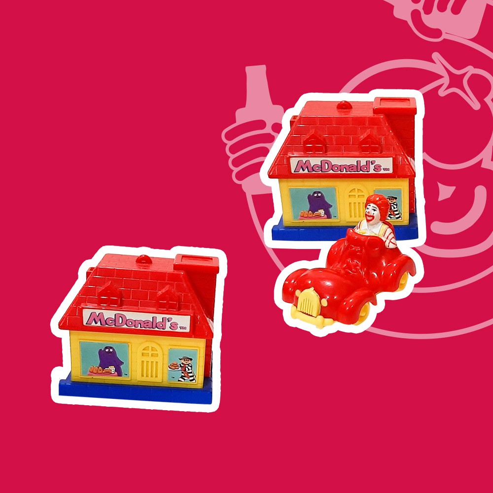 Jual Happy Meal McDonald's Maskot Rumah-Mobil Ronald | Shopee Indonesia