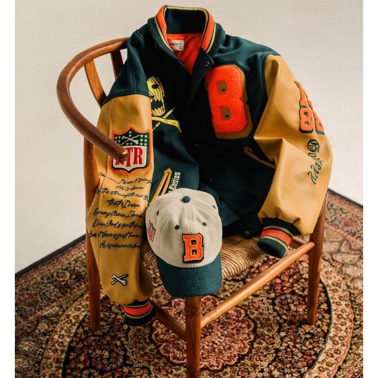 Jual VARSITY CHAMP JACKET RAW TYPE RIOT X BRYANT BRAVO EDITION ORIGINAL ...